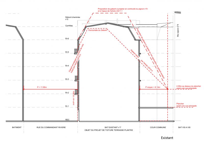 Surélévation Immeuble Paris (75) - Alt R Architecture