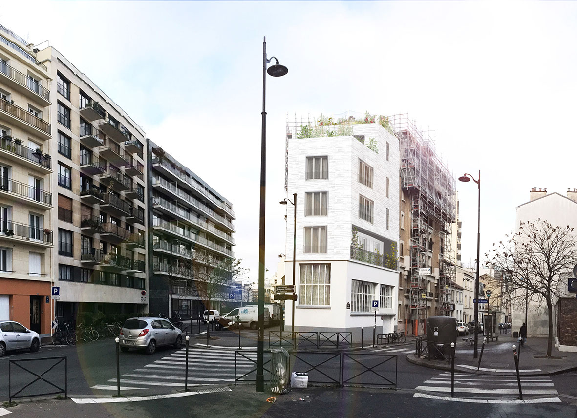 Surélévation maison Paris (75) - Alt R Architecture